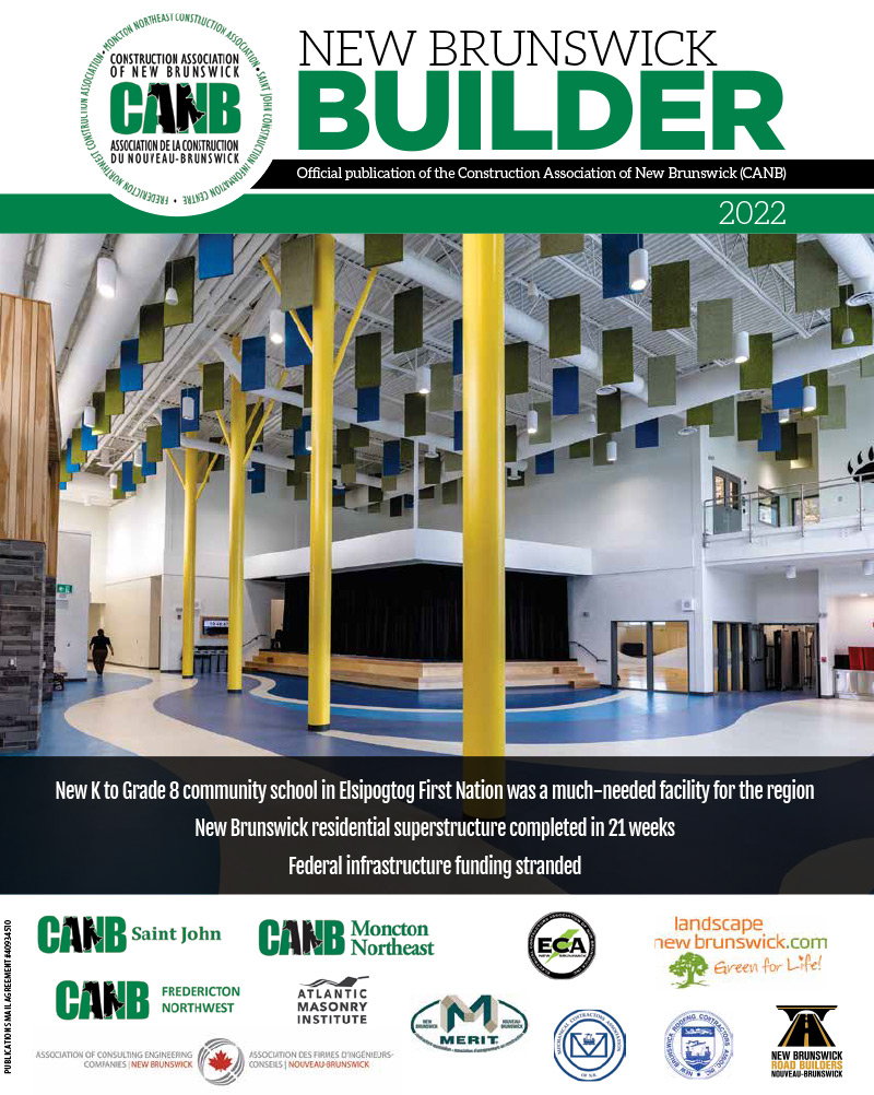 CANB MAGAZINE - Construction Association of New Brunswick - Saint John